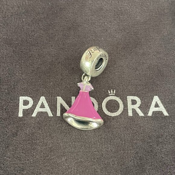 Pandora | Jewelry | Pandora Disney Sleeping Beauty Aurora Dress Charm ...